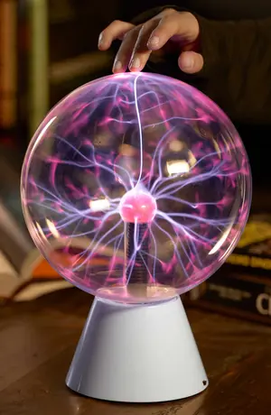 HEEBIE JEEBIES Tesla's Lamp Plasma Ball - 8"